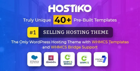 Hostiko nulled theme 94.3.5 Free Download | WP Nulled Pro